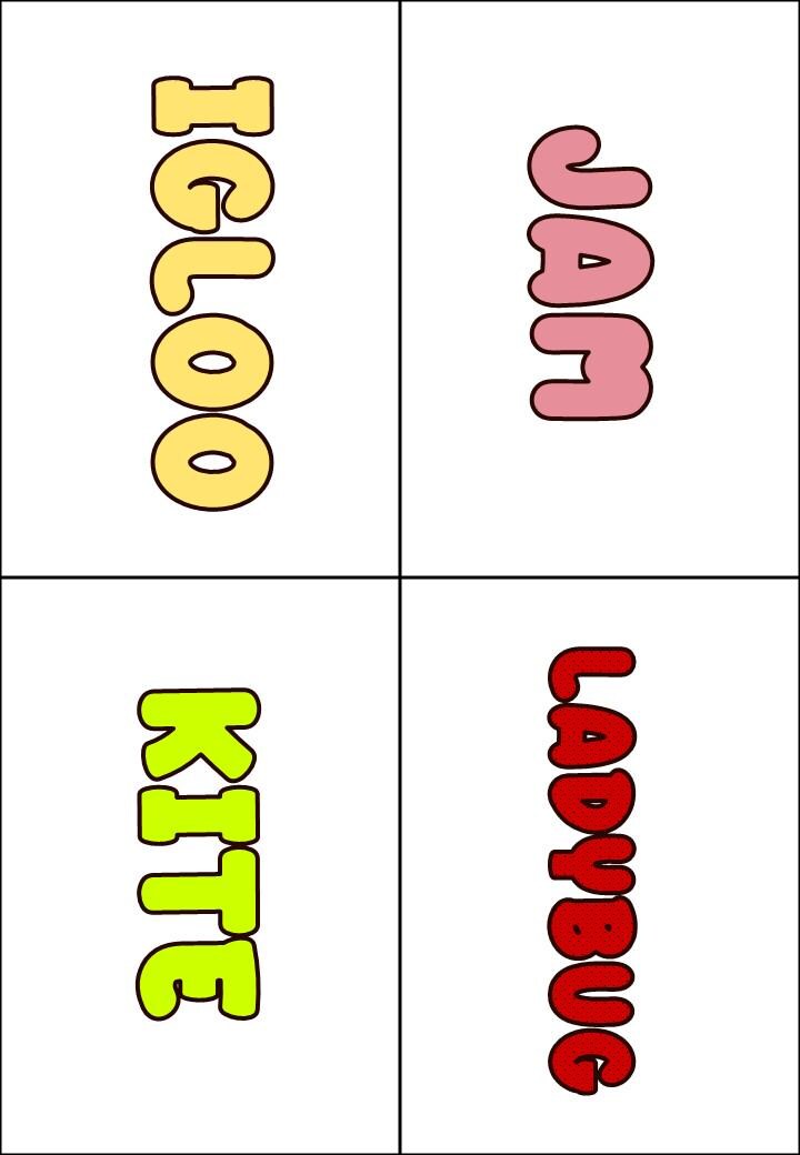 A–Z Flash Cards + Simple Reading Words for Early Learners - Etsy