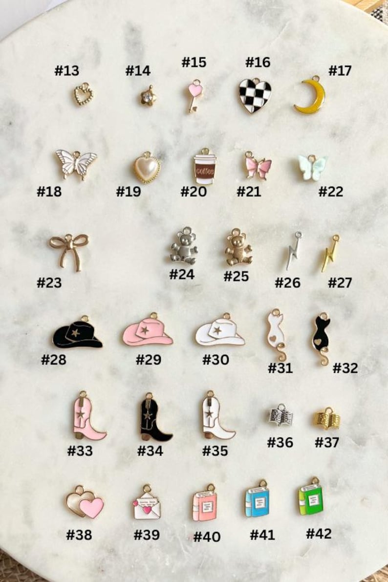 Personalized Car Charm: Build Your Own Car Accessories - Etsy