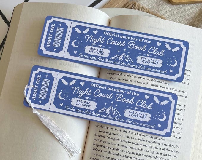 Ticket Tales Laminated Bookmarks: Cardstock Bookmark Set Featuring ...