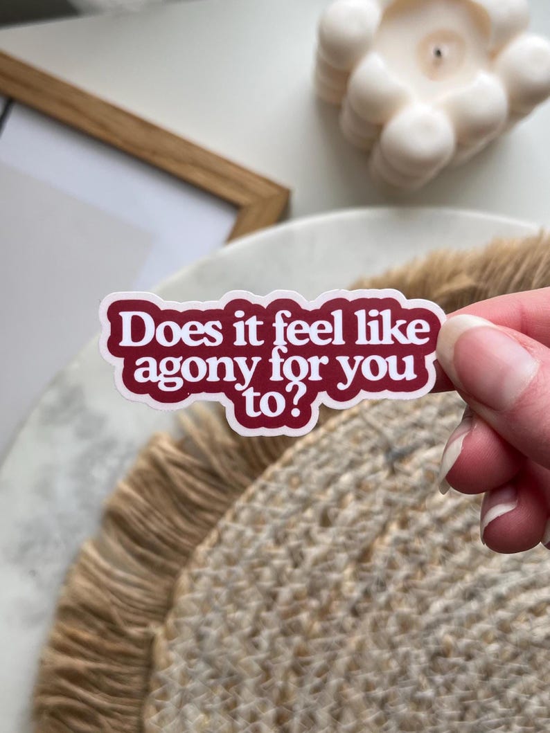 Heated Rivalry Inspired Quote Sticker Set - Etsy UK