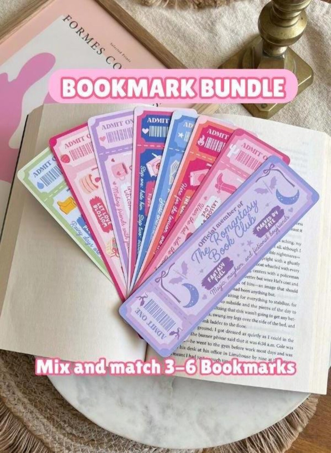 Bookmark Bundle: Mix and Match From Our Shop! - Etsy