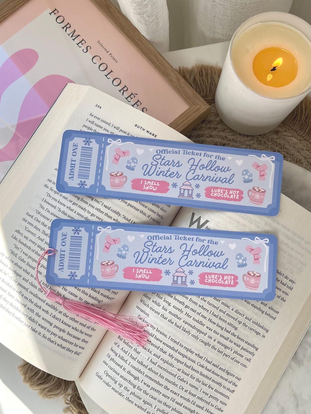 Stars Hollow Winter Carnival Bookmark | Gilmore Girls | Gilmore Girls ...