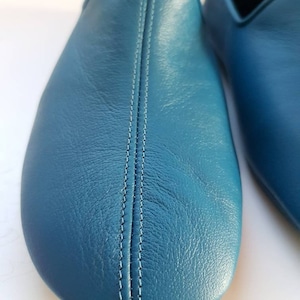 38 Euro Size Slipper Indoor Handmade Leather Dervish Slipper - Etsy