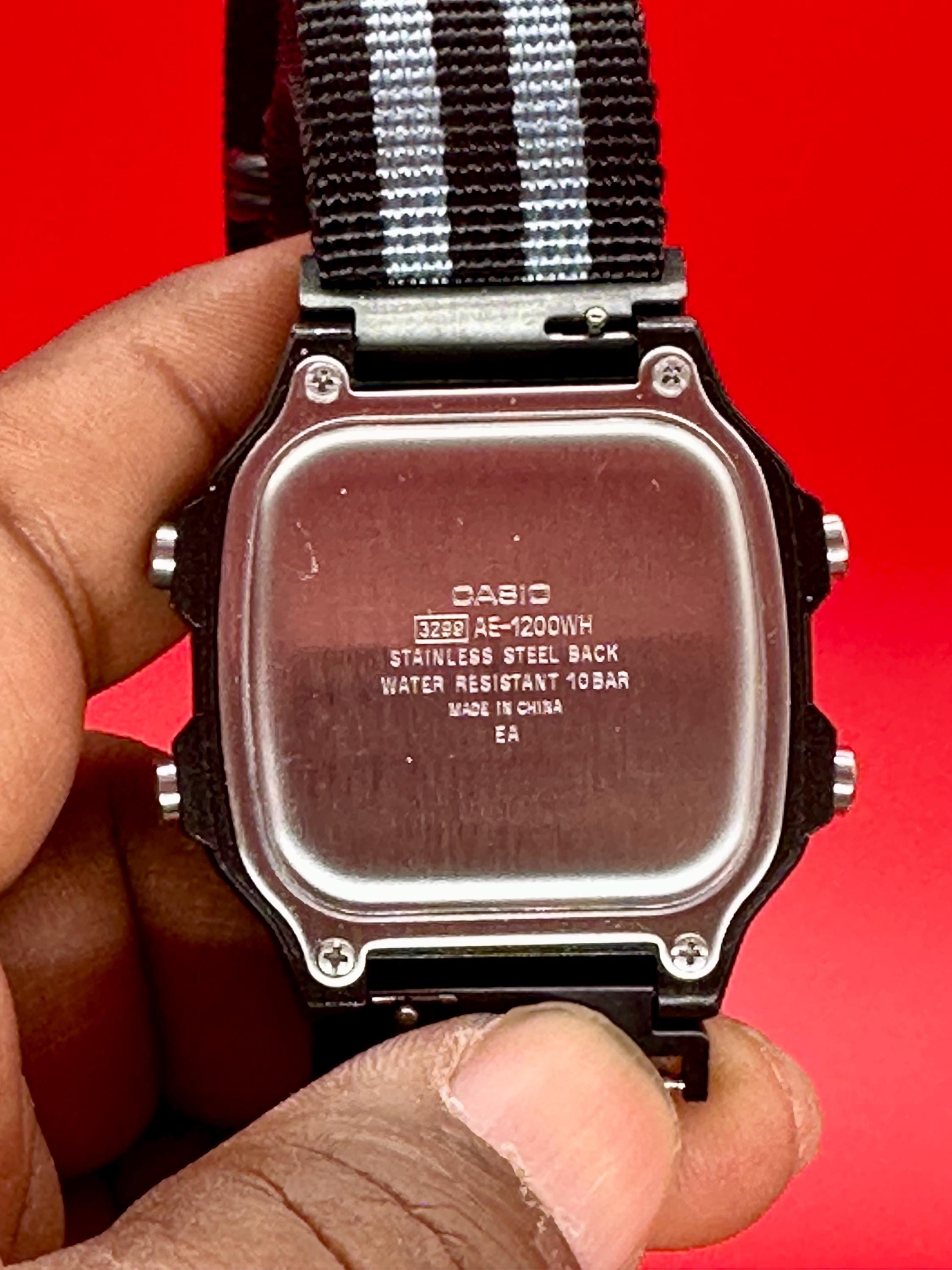 Deep Sea - Casio Royale AE1200 World Time Custom Hydromod - Etsy
