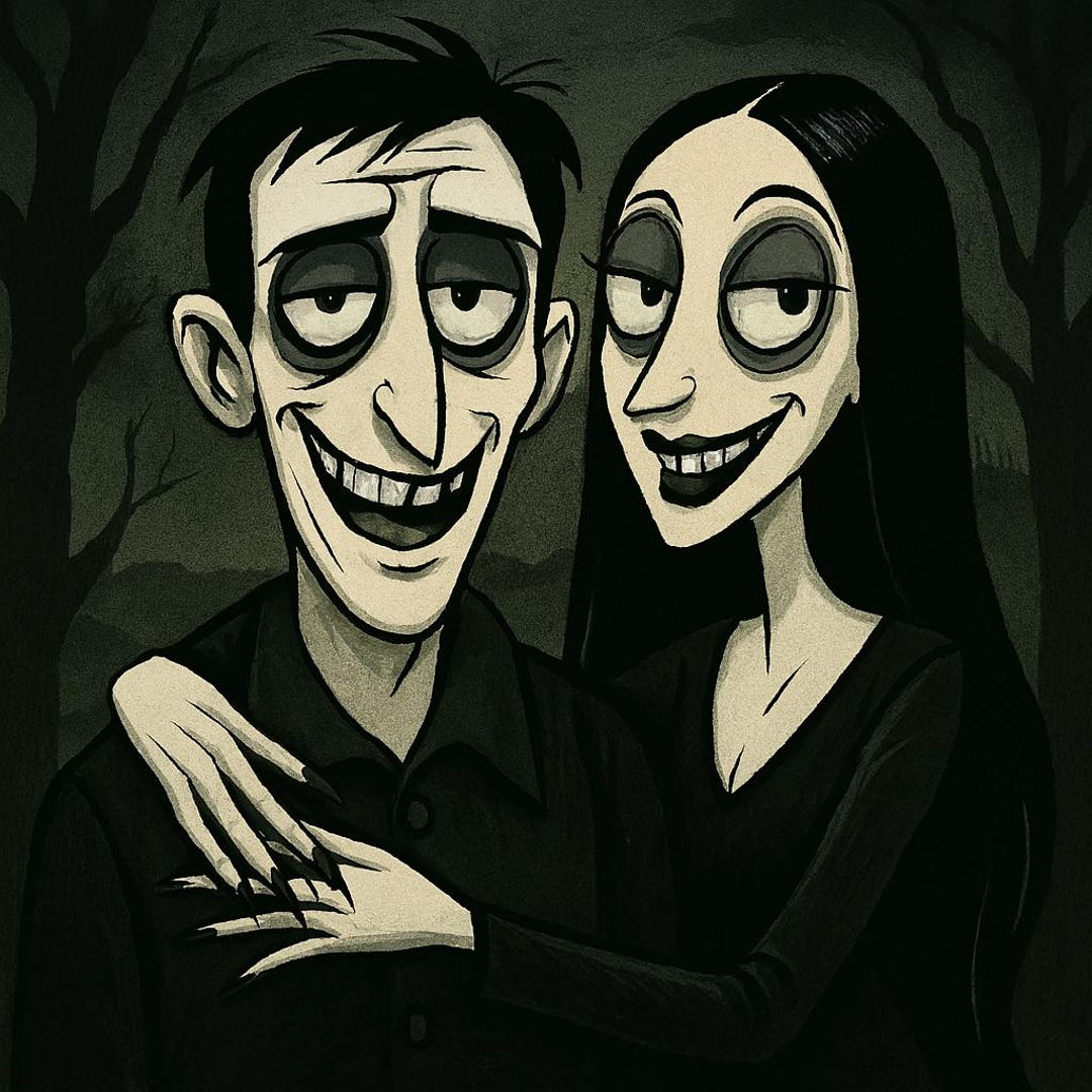 Creepy Chic: Handmade Addams Family Inspired Art (digital)" - Etsy
