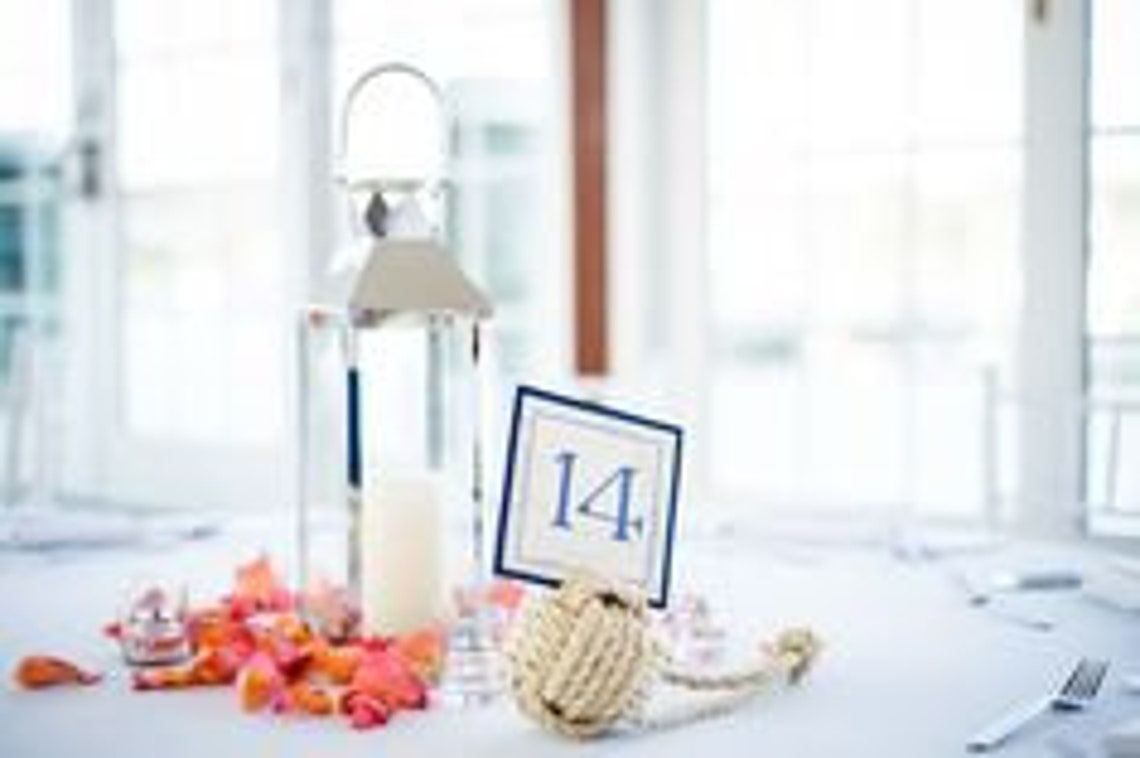 Lighthouse Table Numbers Wedding Table Cards Cape Cod | Etsy