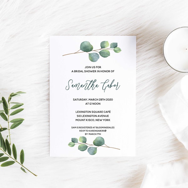 Branch Invitation - Etsy