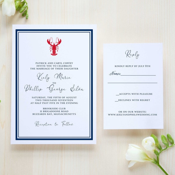 Free Sample Wedding Invitation - Etsy