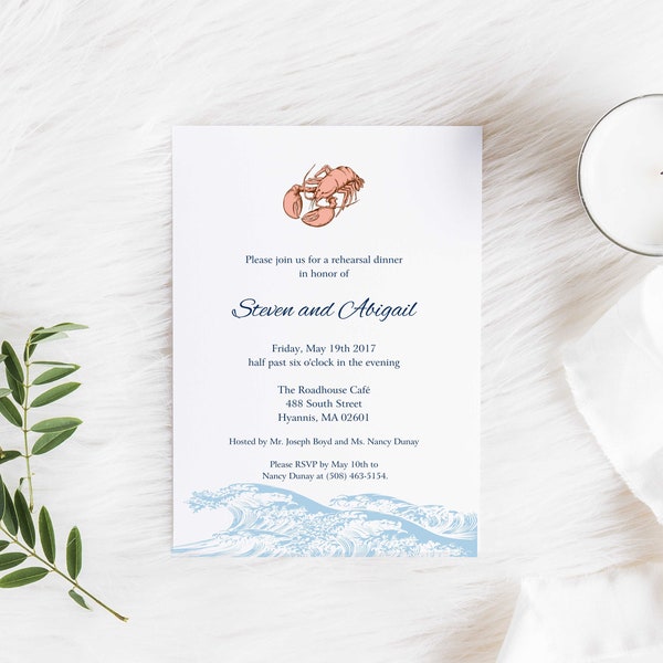 Clambake Invitation - Etsy