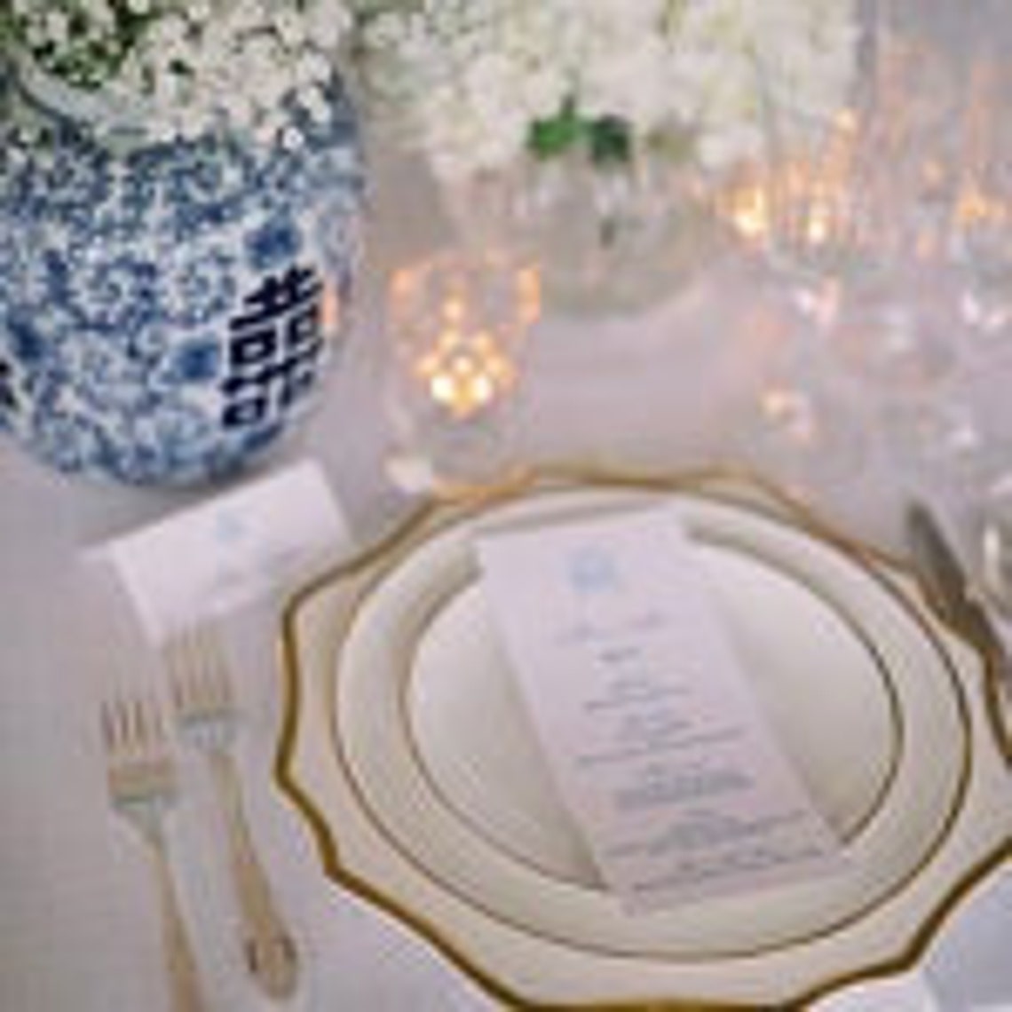 Shell Corner Wedding Menu Nautical Wedding Shower or Event - Etsy