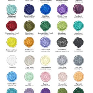 Wax Seal Wedding Menu, Nautical Wedding, Shower Event Table Decor ...