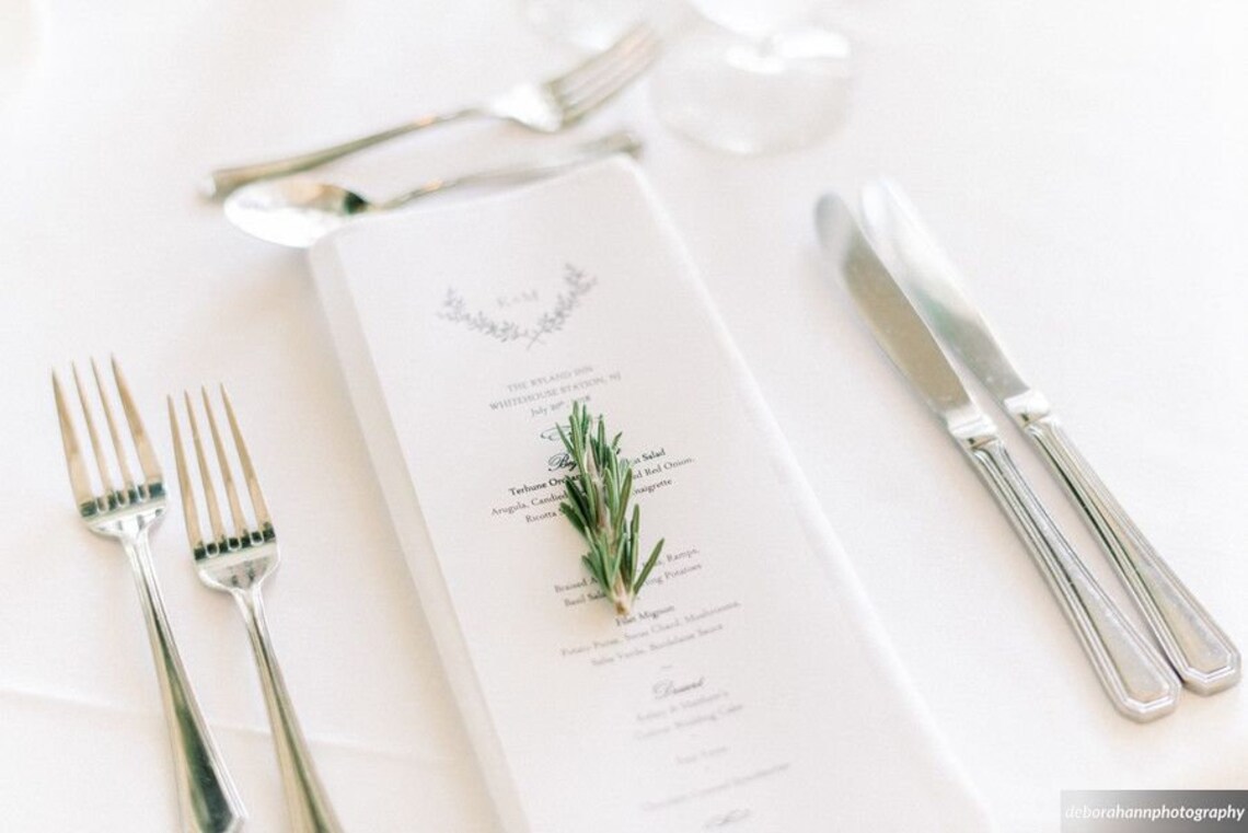 Boat Oar Monogram Wedding Menu Nautical Wedding Shower or - Etsy