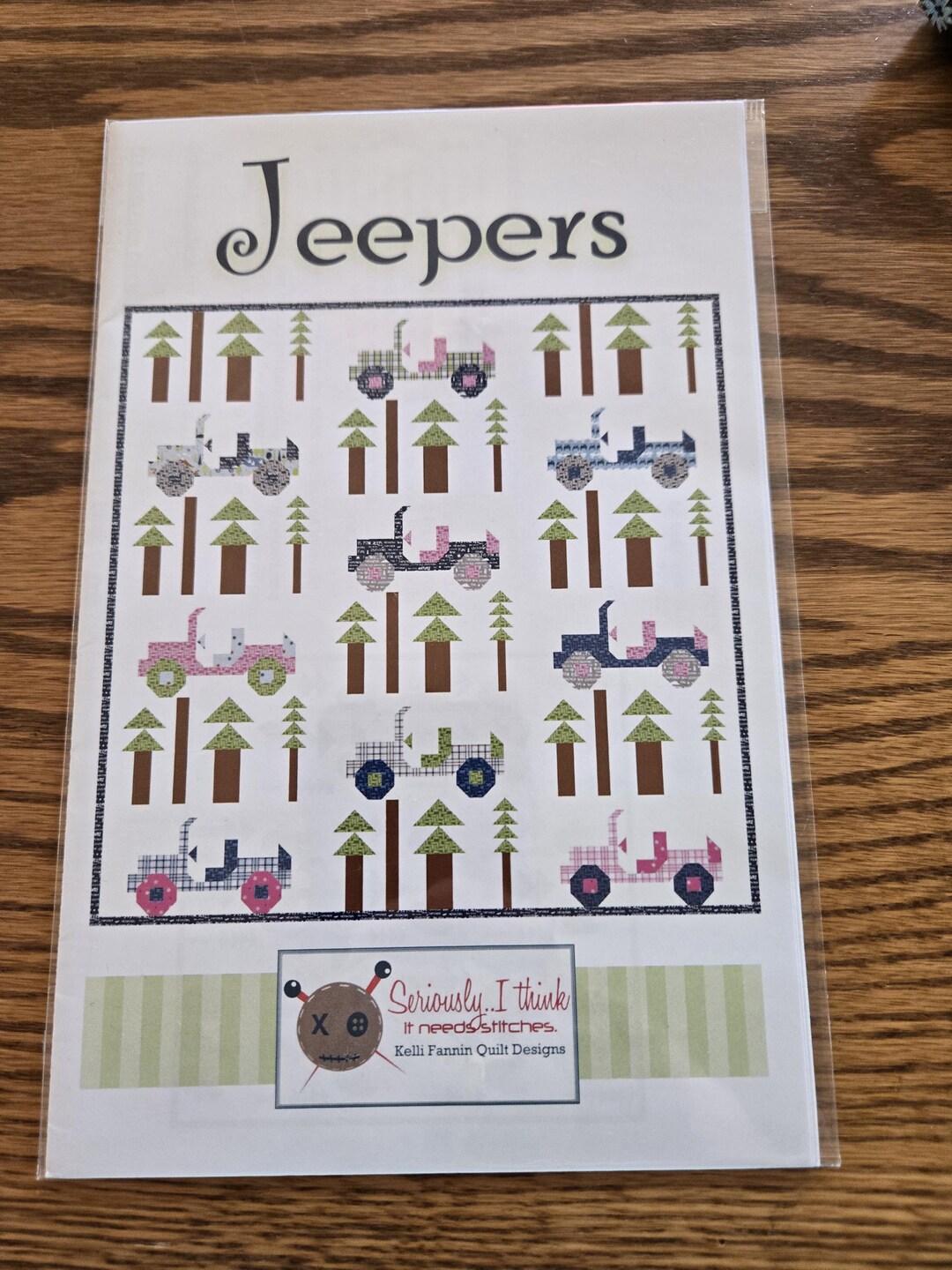 Jeepers Quilt Pattern - Kelli Fannin Quilt Designs - Etsy