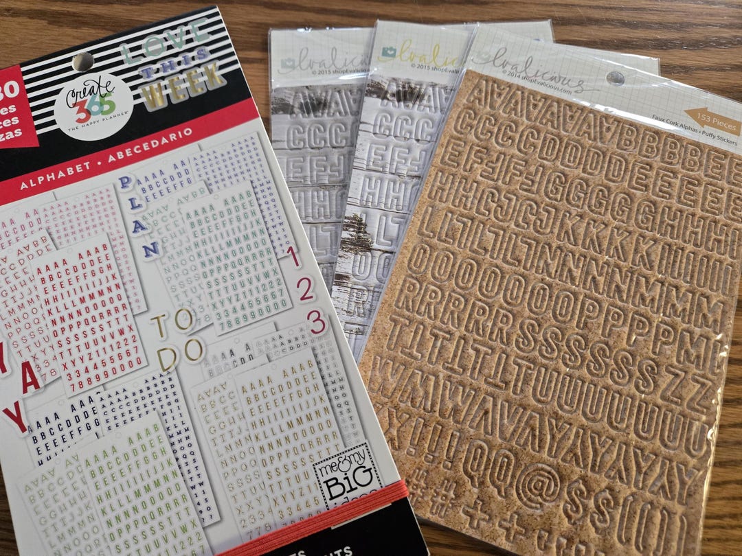 Alphabet Book & Puffy Alphabet - Mambi - Etsy