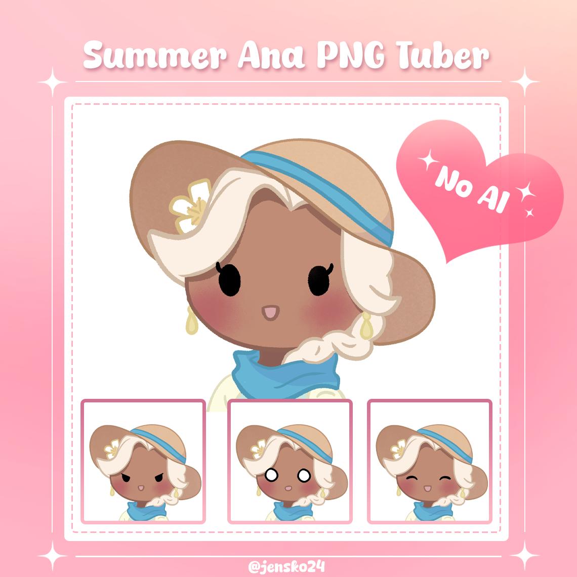Chibi Ana PNG Tuber Model: Ready to Use (instant Download) - Etsy