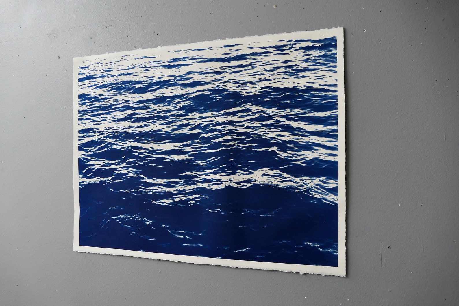Water Cyanotype on Heavy Watercolor Paper High Quality Hand Made ...