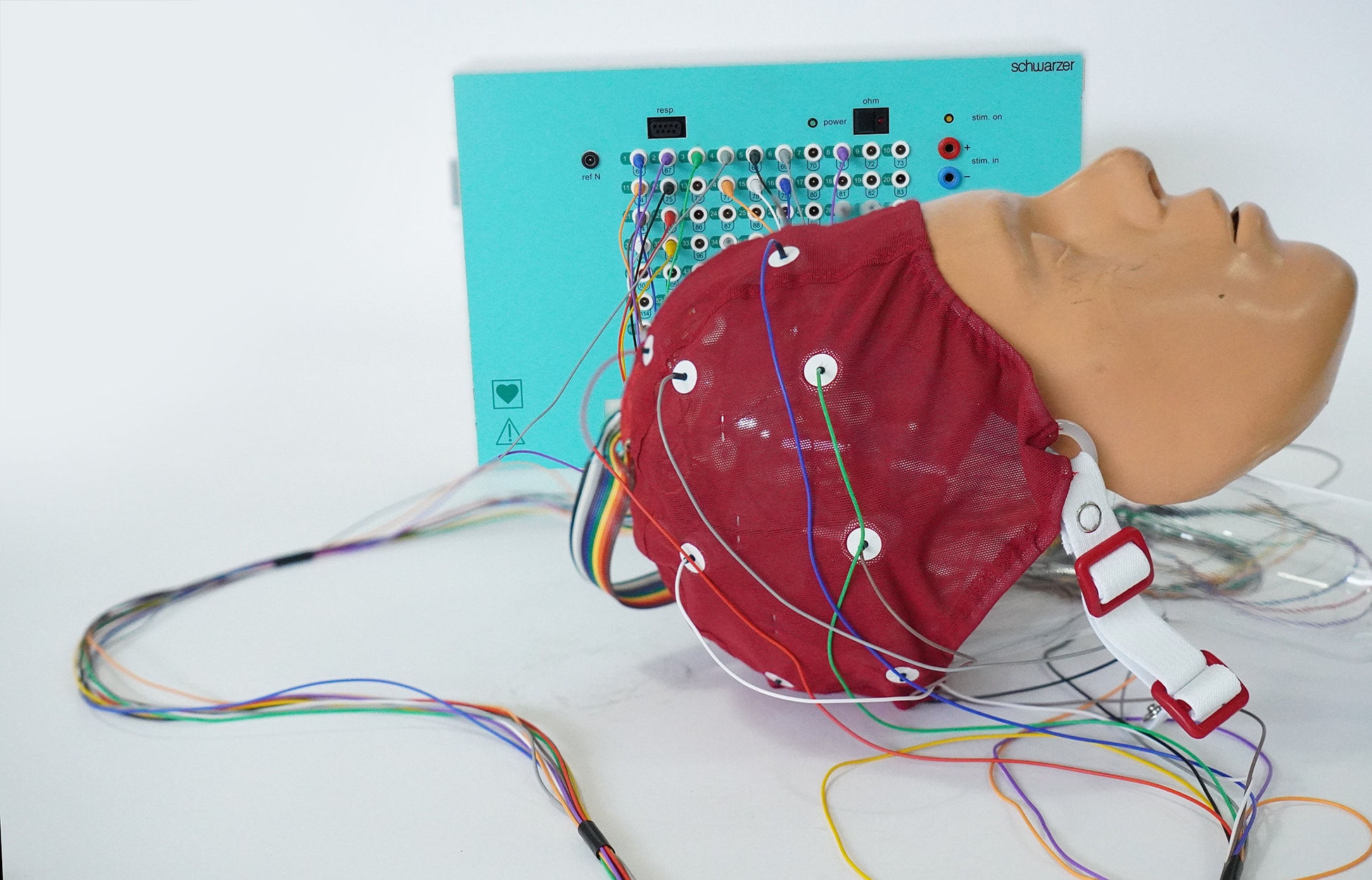 Vintage EEG Brain Mapping Devices Headbox and Elecrode Cap - Etsy