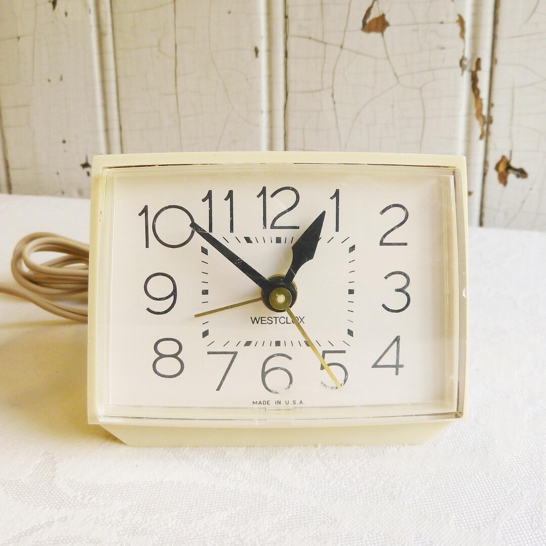 1970s Westclox Bold II Electric Alarm Clock - Works Well - Retro ...