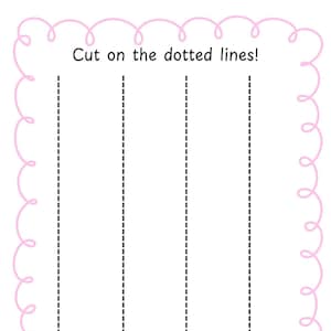 Cutting Practice Packet- 10 Fun and Engaging Pages - Etsy