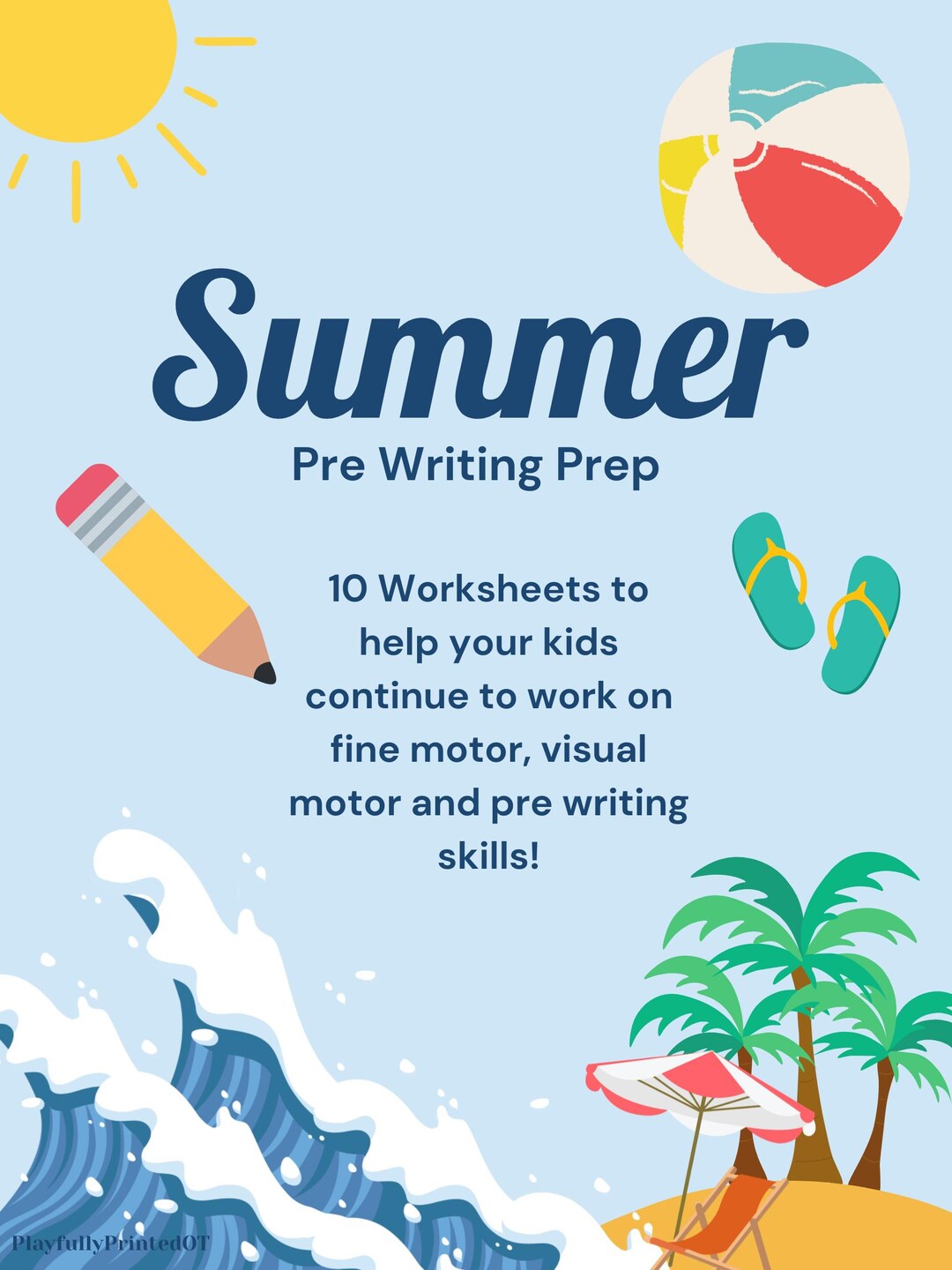Summer OT Prep Packet – Fine Motor & Visual Motor Activities | 9 ...