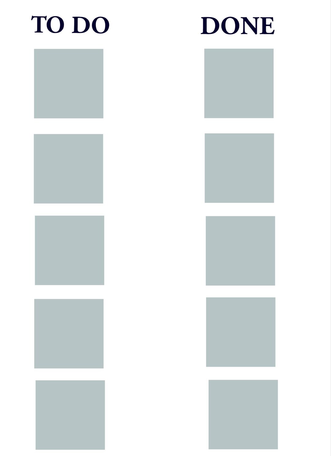 Simple Visual Schedule | Printable Visual Schedule - Etsy