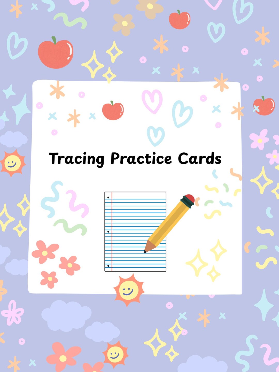 Tracing Cards- Fine Motor & Pre-writing Practice - Etsy
