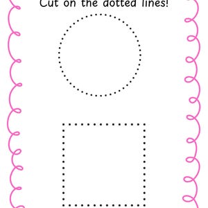 Cutting Practice Packet- 10 Fun and Engaging Pages - Etsy