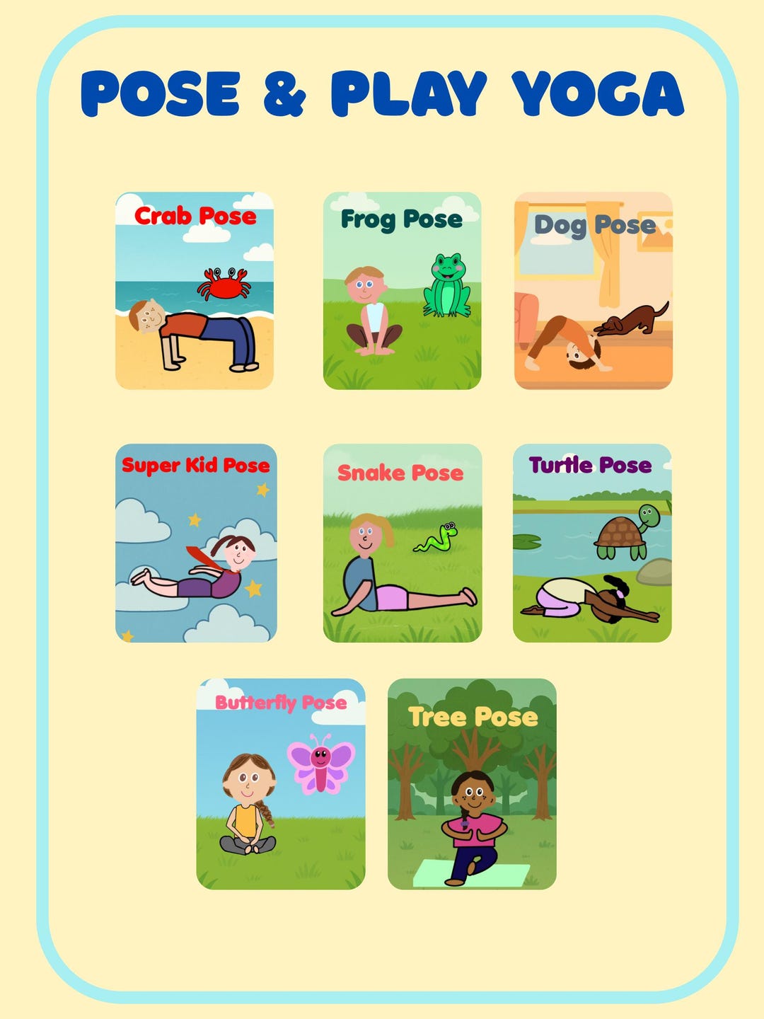 Pose & Play Poster - Etsy.de