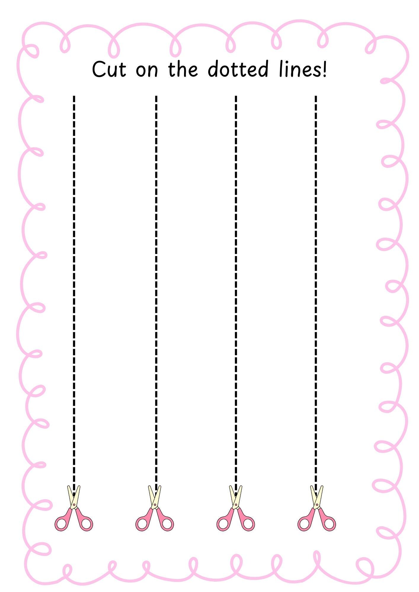 Cutting Practice Packet- 10 Fun and Engaging Pages - Etsy