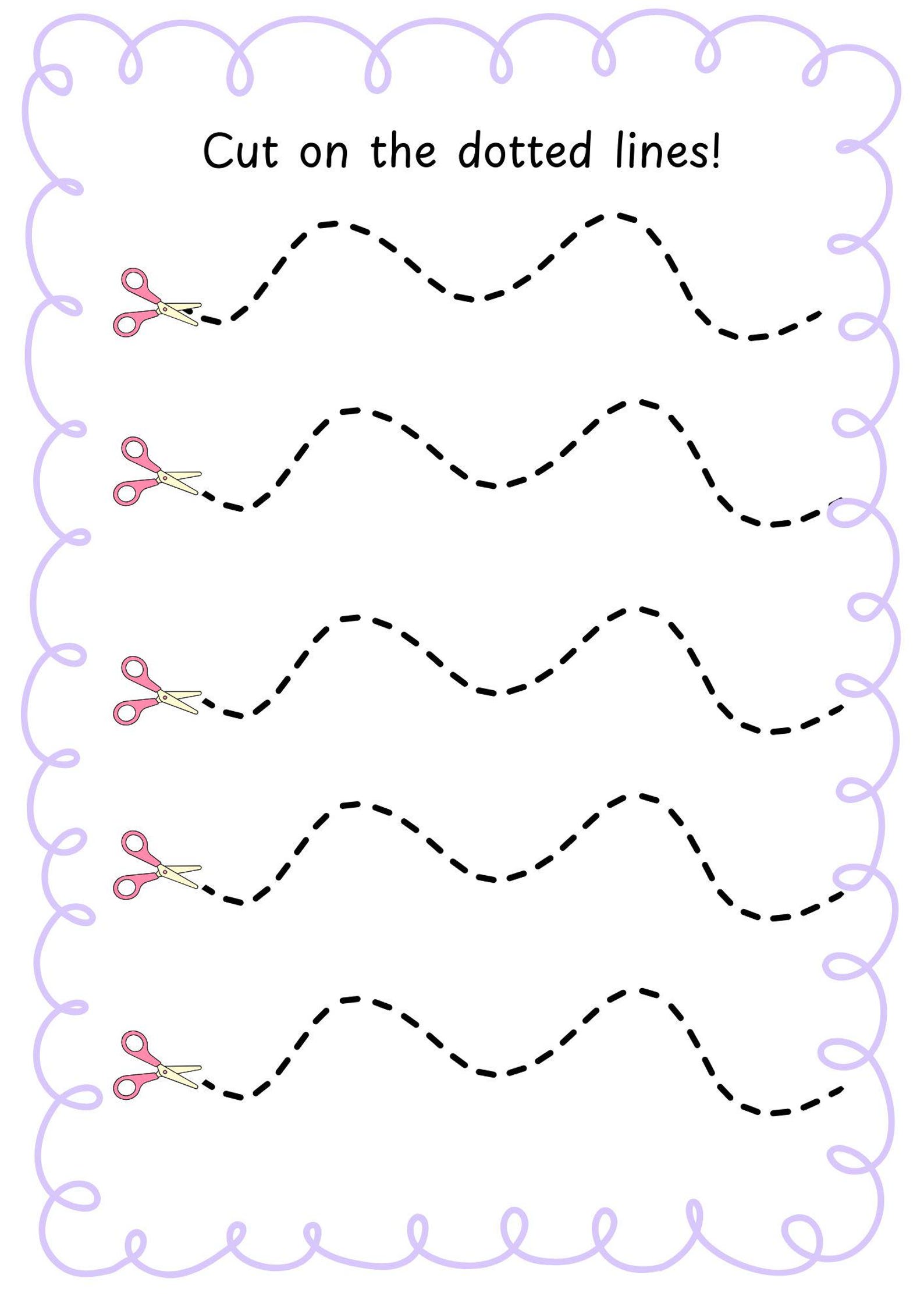 Cutting Practice Packet- 10 Fun and Engaging Pages - Etsy