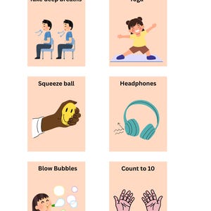 Sensory Break Cards- Printable Movement, Proprioceptive, and Calming ...