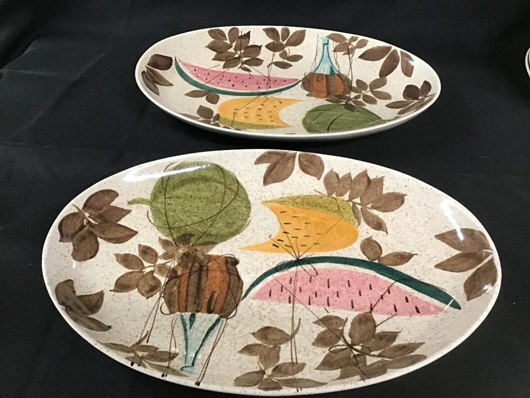 Red Wing TAMPICO PATTERN 13 1/4" Serving Platter - Etsy
