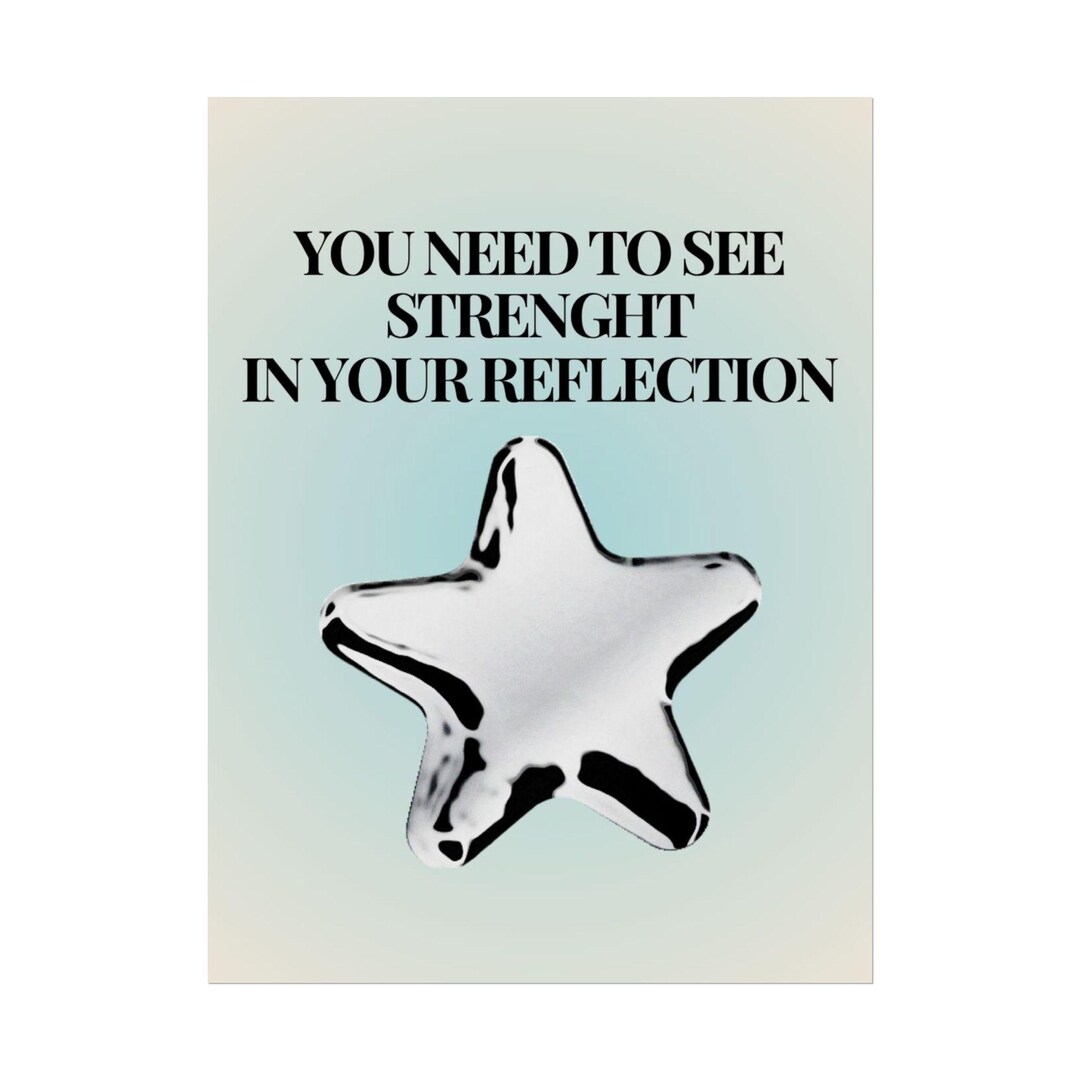 Rolled Posters, Motivational Star Poster, Inspirational Wall Art ...
