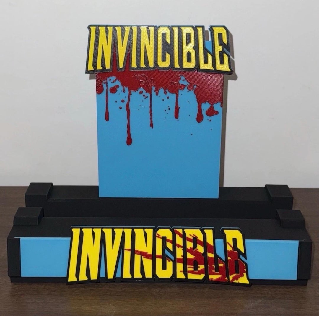 Invincible Comic Book Display Stand for Graded Slabs, 3D Printed PLA+ ...