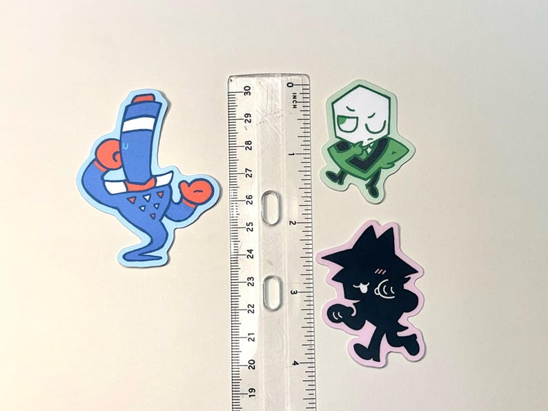 Mike Trio Sticker Set - Etsy