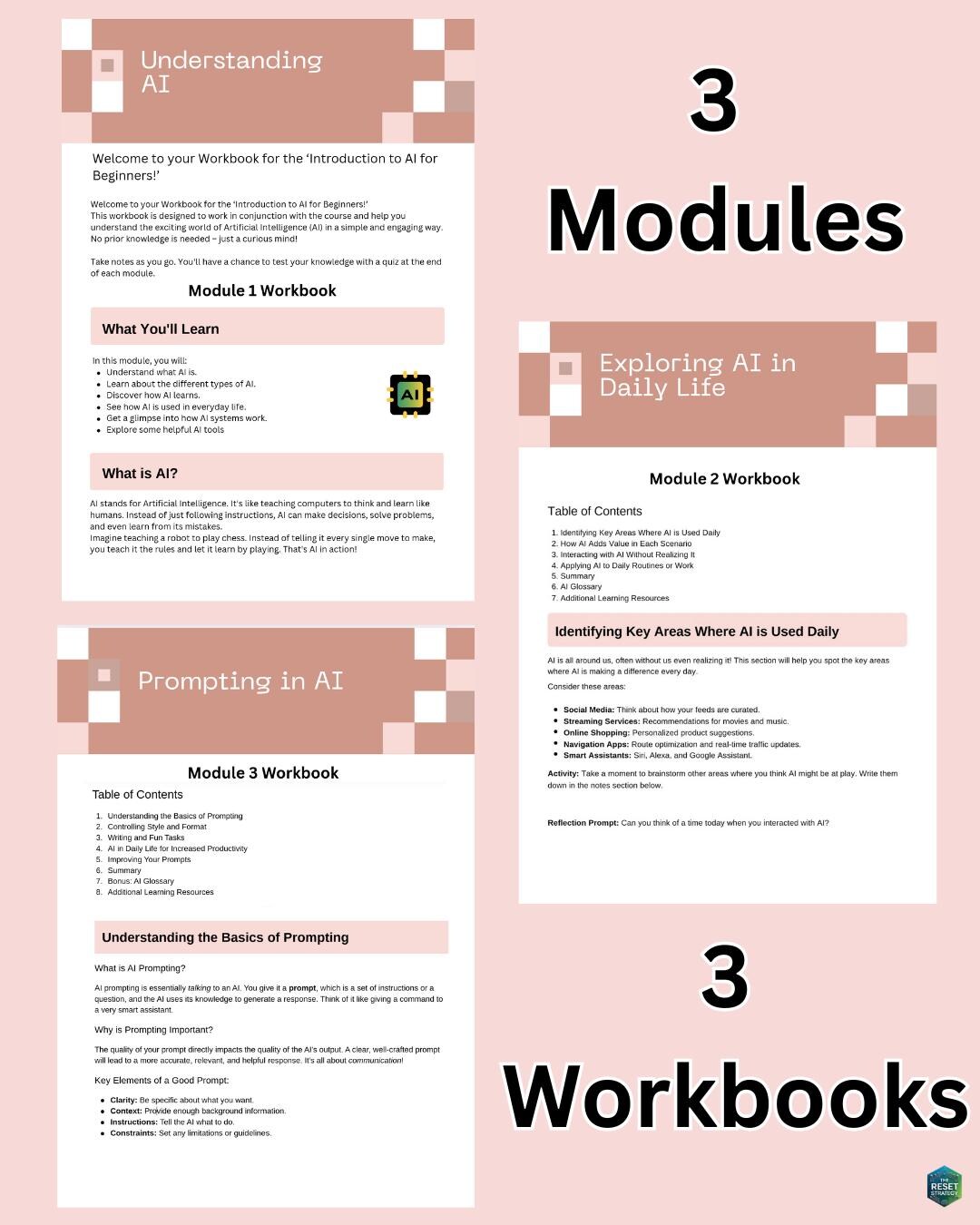 Introduction to AI for Beginners Course - 3 Modules - Digital Course - Etsy