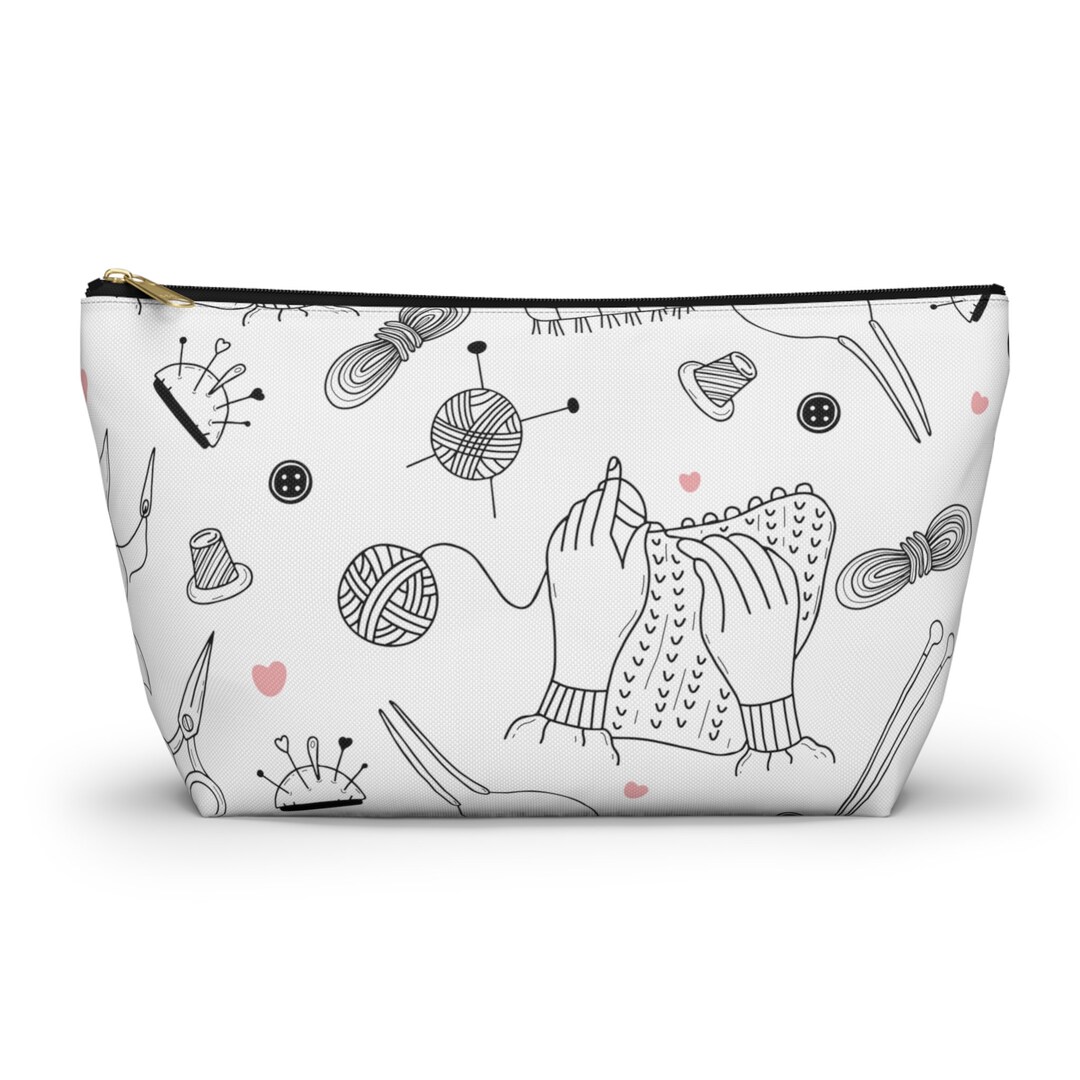 Cute Project Bag for Knitters Gift Idea for Friend Bag Gift for Mom ...