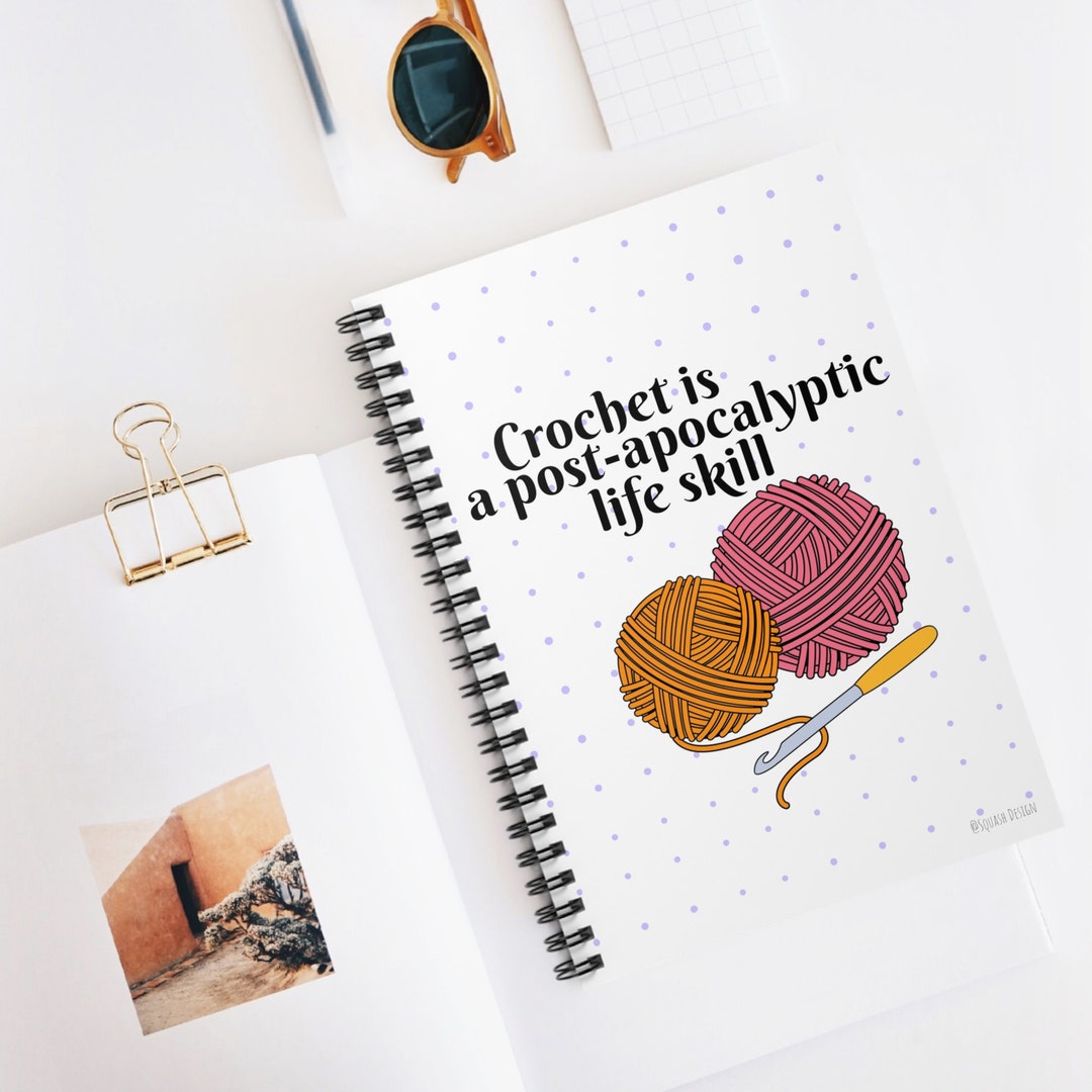 Crochet Project Journal Craft Notebook Gift for Crochet Journal Gift ...