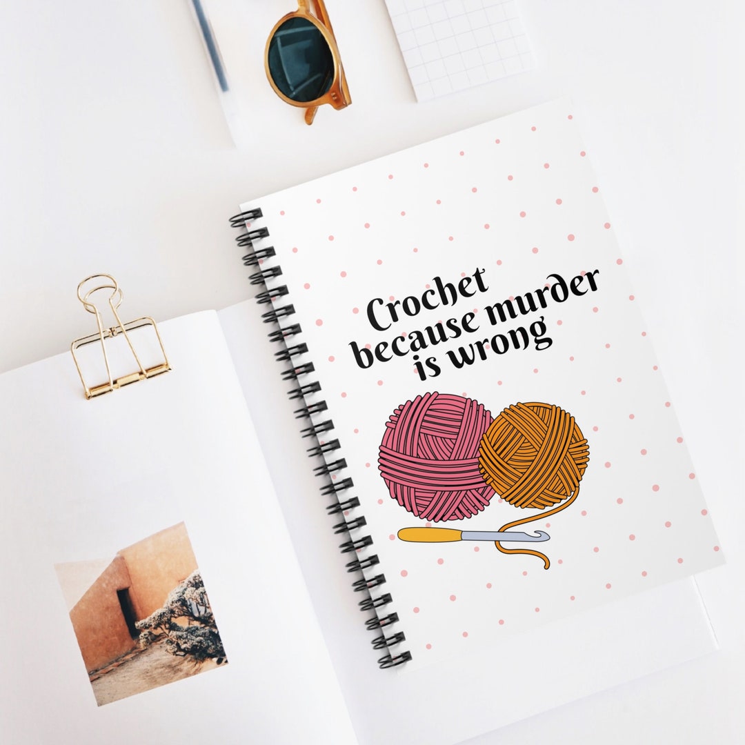 Crochet Project Journal Craft Notebook Gift for Crochet - Etsy