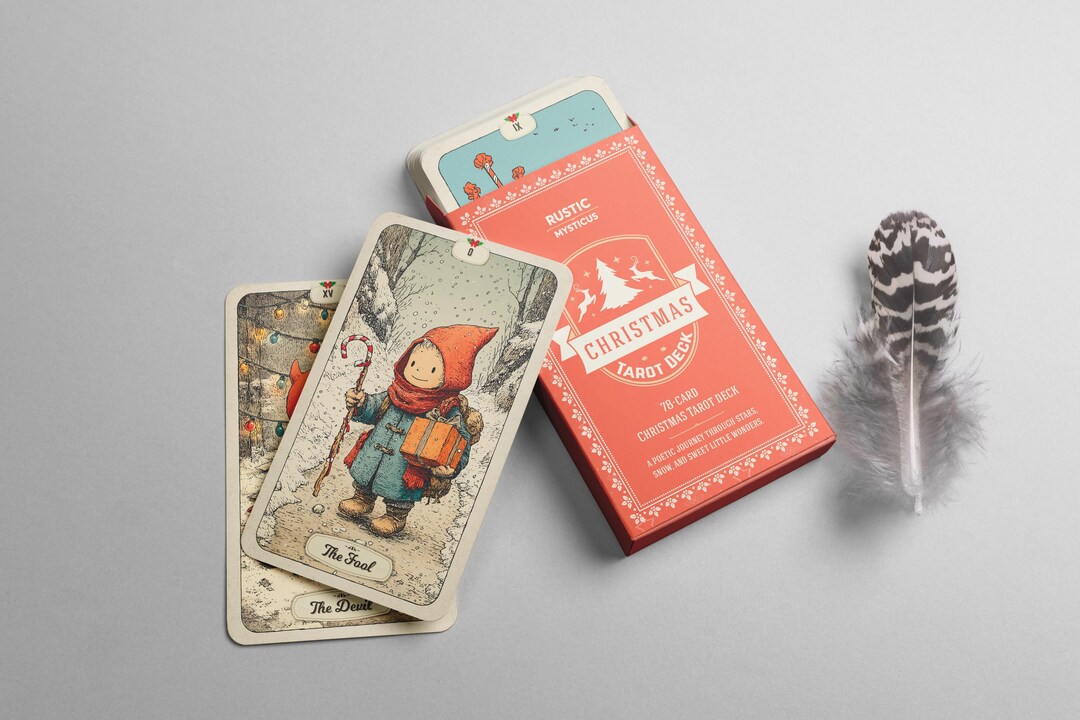 Christmas Tarot – 78 Card Deck – Little Prince Inspired – Cartoon Style ...