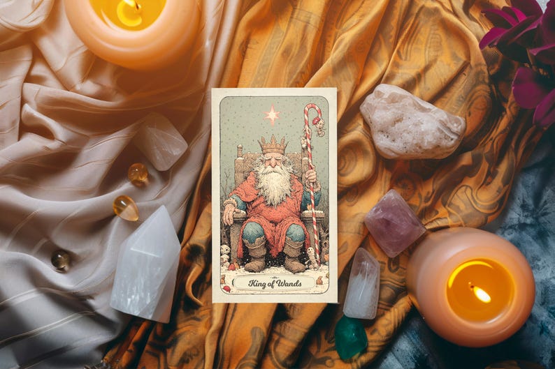 Christmas Tarot – 78 Card Deck – Little Prince Inspired – Cartoon Style ...