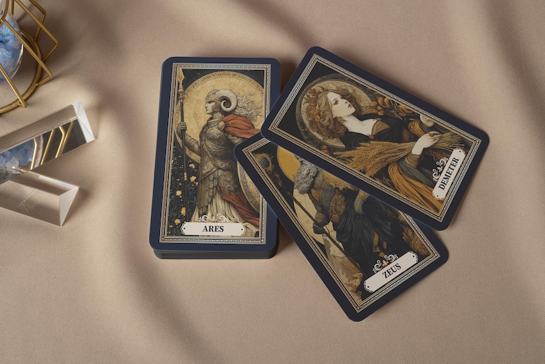 Mythology Oracle Card Deck | Greek Roman Gods & Goddesses | Divination ...