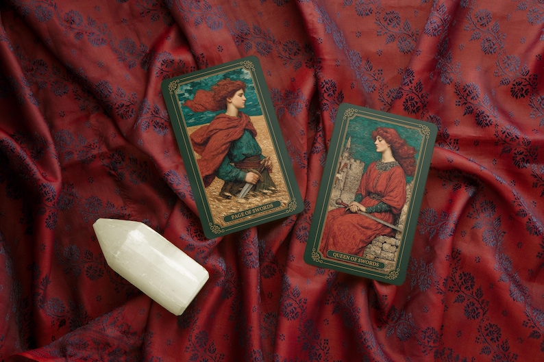 Romanticism Tarot Deck - Full 78 Card Fine Art Tarot - 19th Century ...