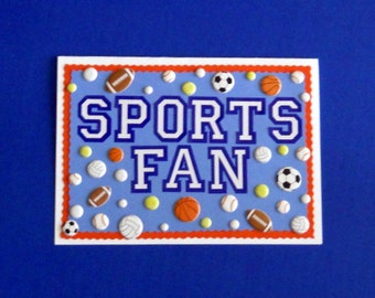 Sports greeting card | Etsy