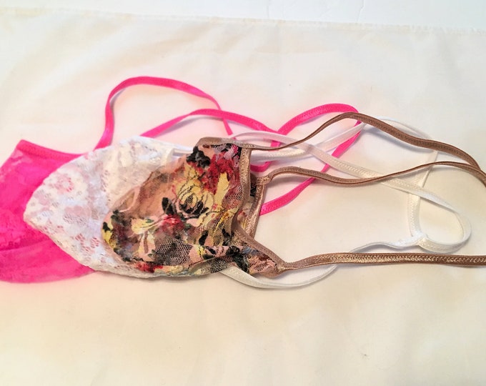 Men's G String Thong PUSH OUT Front Underwear Beach Tan Nudist Spa Y ...