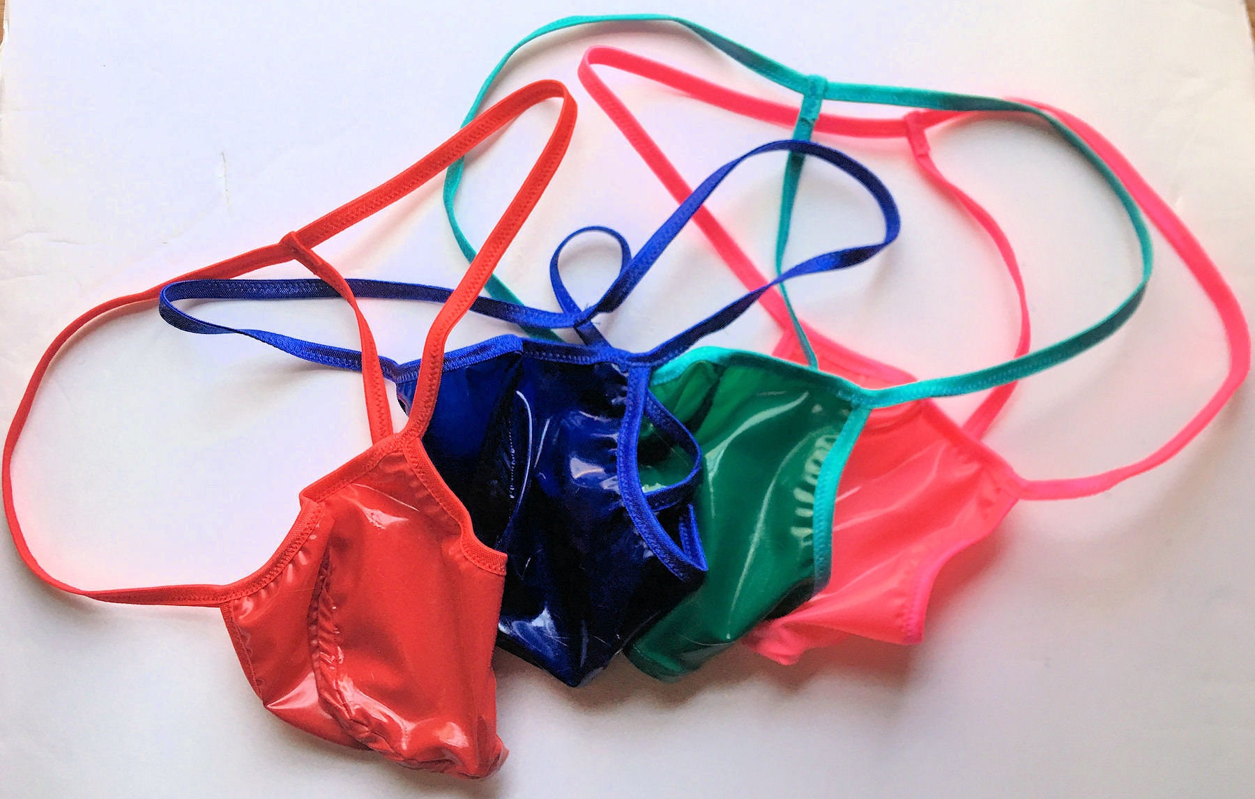 Men's Latex Rubber G String Thong Second Skin Exotic - Etsy Australia