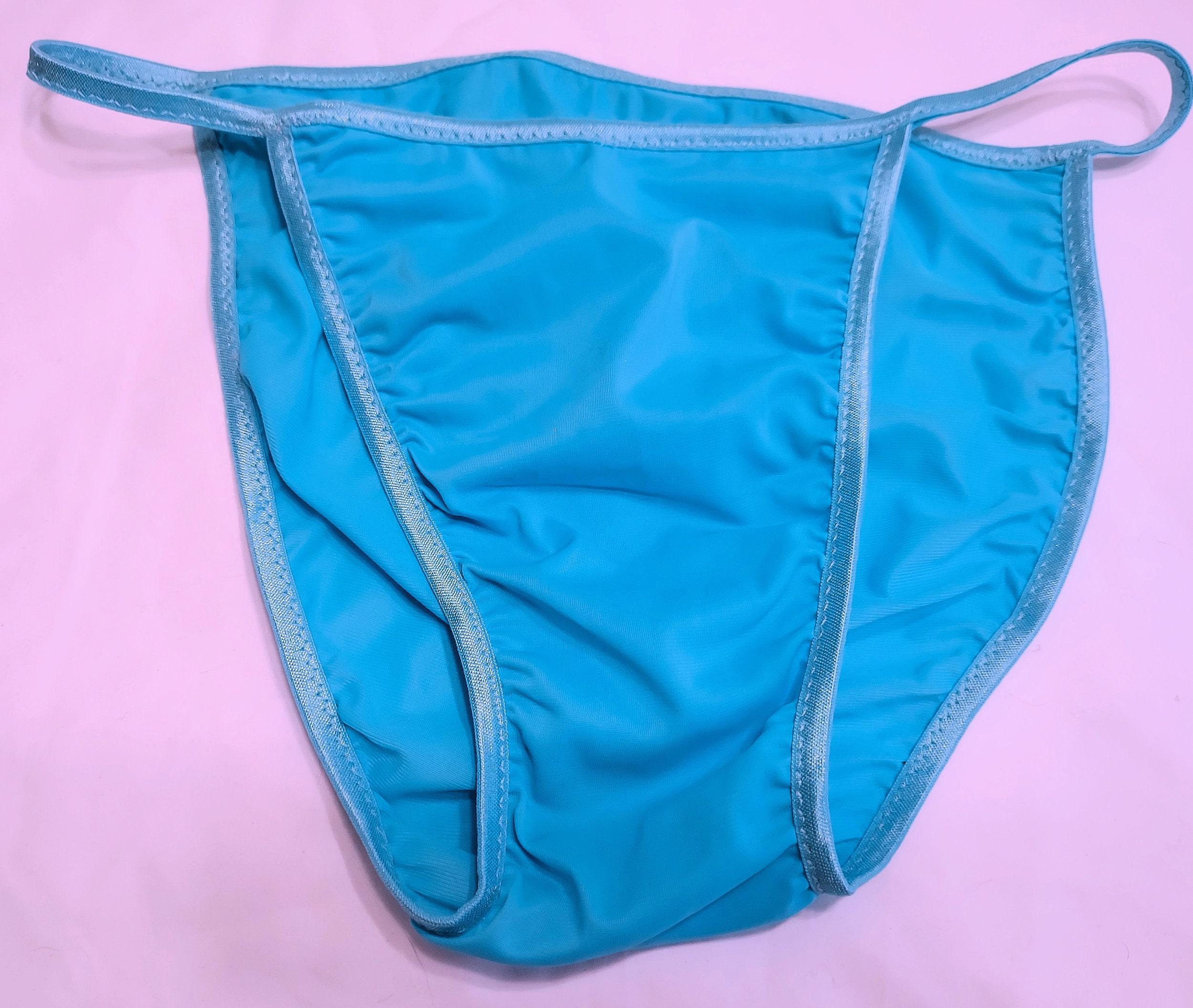 Men's String Bikini Seamless BODY Hugger Underwear Low Tight Lingerie ...