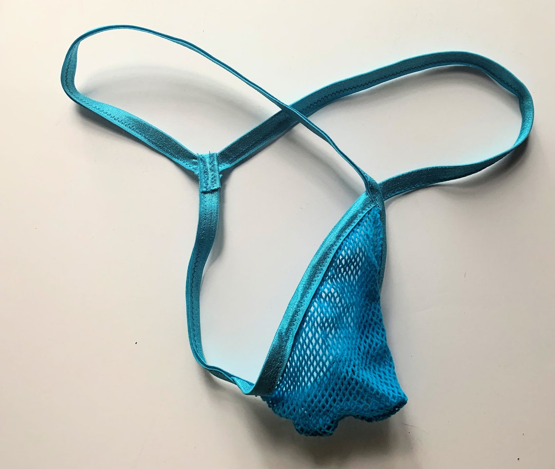 Men's G String Thong Super Stretchy Fish Net Stocking Tear | Etsy