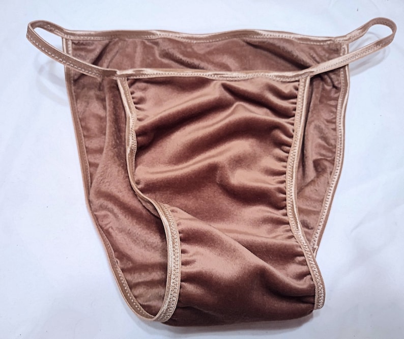 Men's String Bikini Tanga Brief Body Hugger Underwear Tanga Lingerie ...