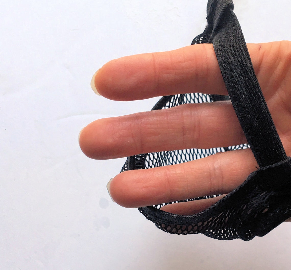 Men's G String SLIDER Ball Hugger Thong Adjustable front | Etsy